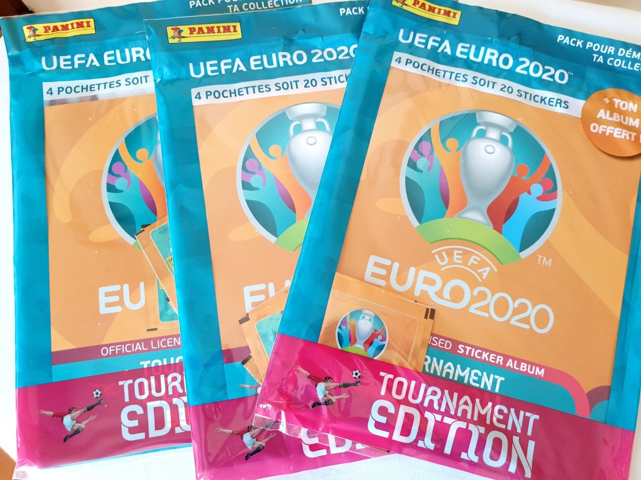 Panini UEFA EURO 2020 Official Sticker Preview Collection starterpak ...
