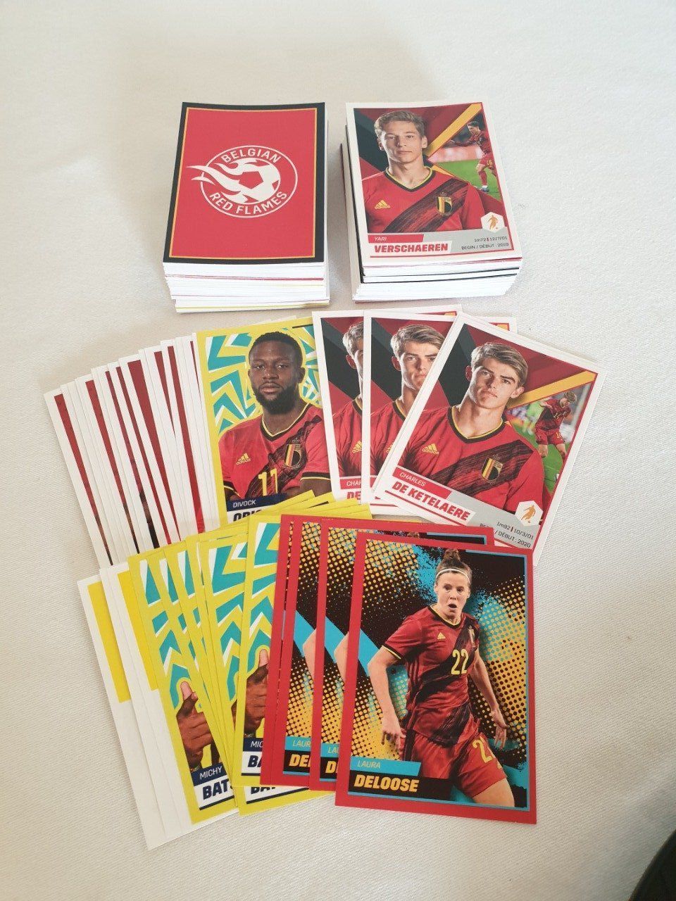 Panini family qatar 2022 belgian red devil collection 132 images neuf ...