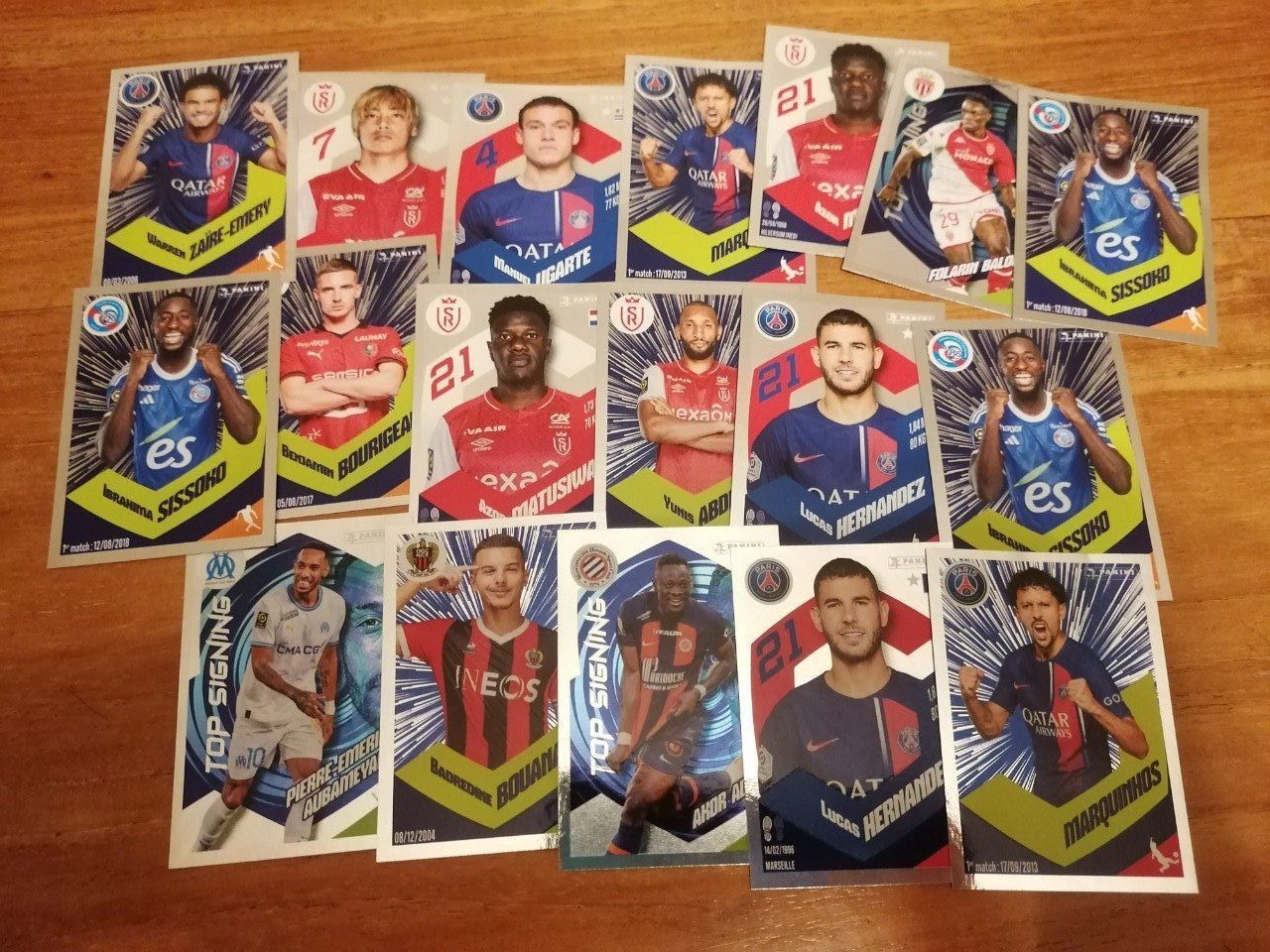 Panini Foot 2023 images manquantes