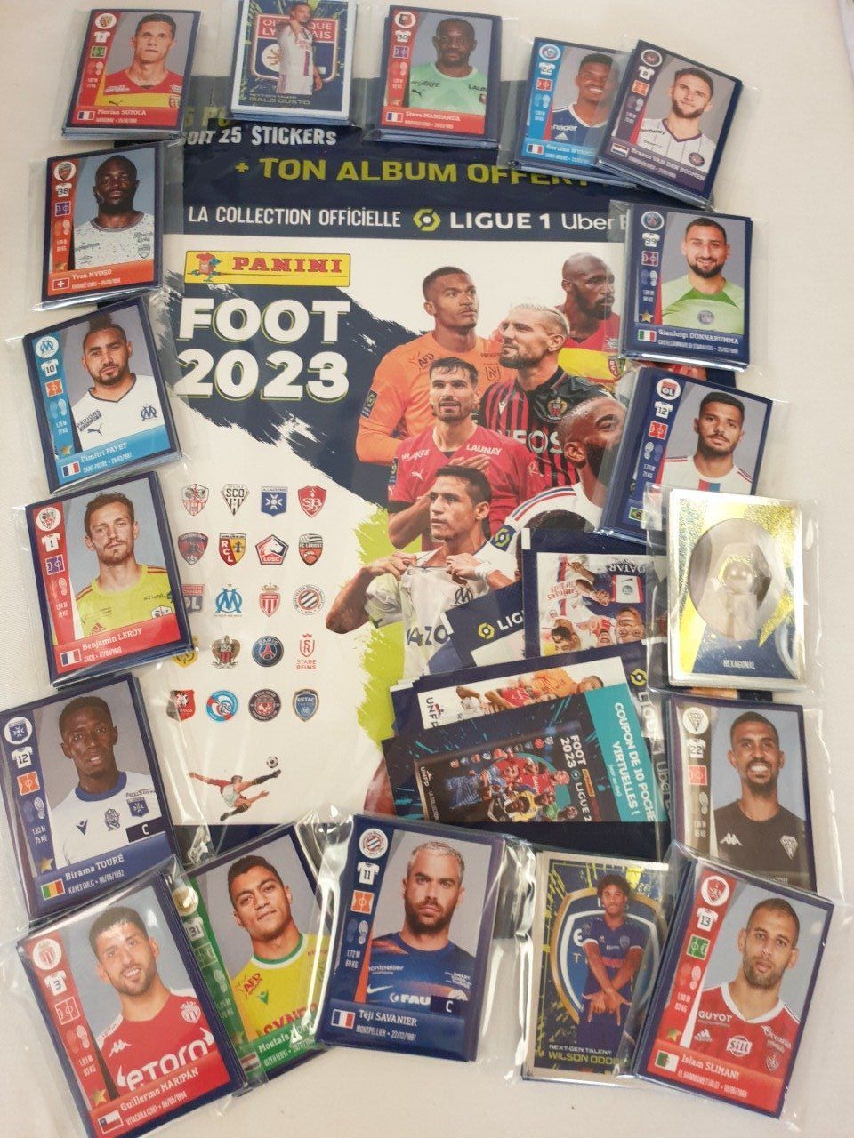 Panini Foot 2023 Set complet image +album