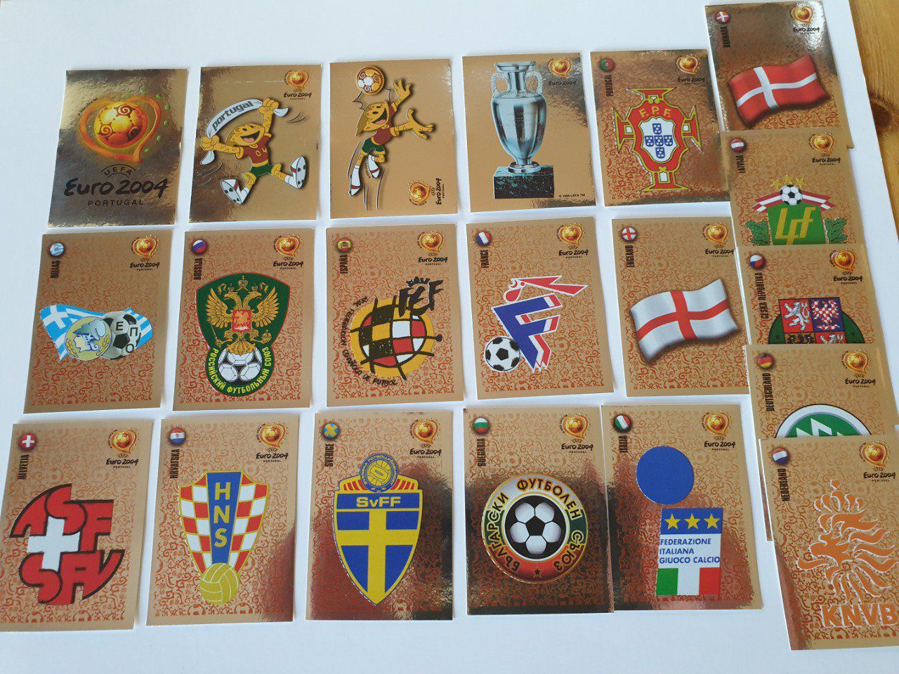 panini euro 2004 écusson badge
