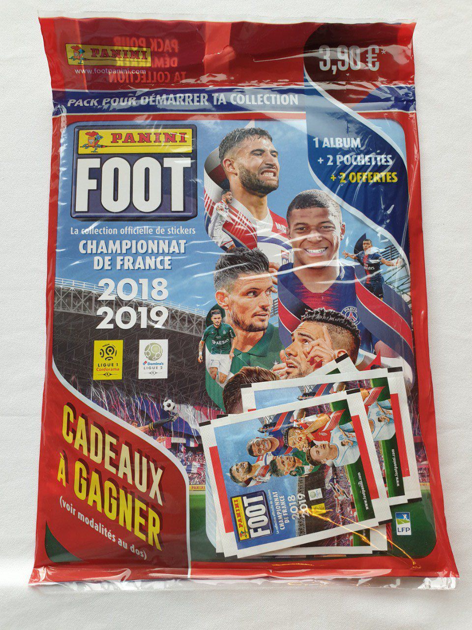 Panini Foot 2018-2019 Starter Pak championnat de France