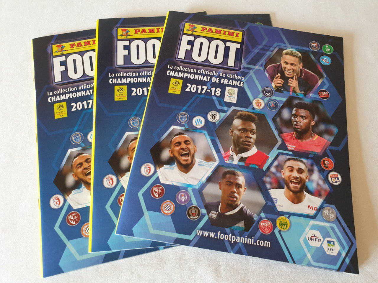 Panini album vide Foot 2017/2018