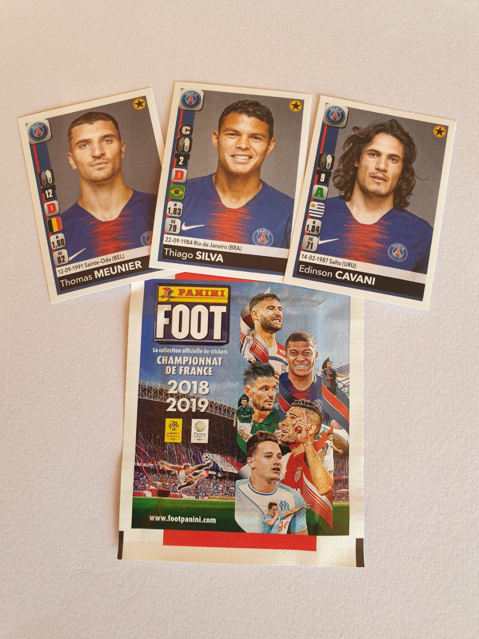 Panini Foot 2018-2019 images a la pièces stickercollectione.club