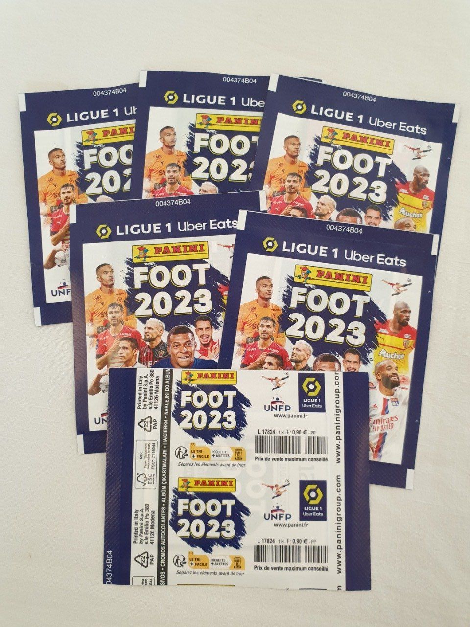 Panini Foot 2023 championnat de France pochette a la pièce ...
